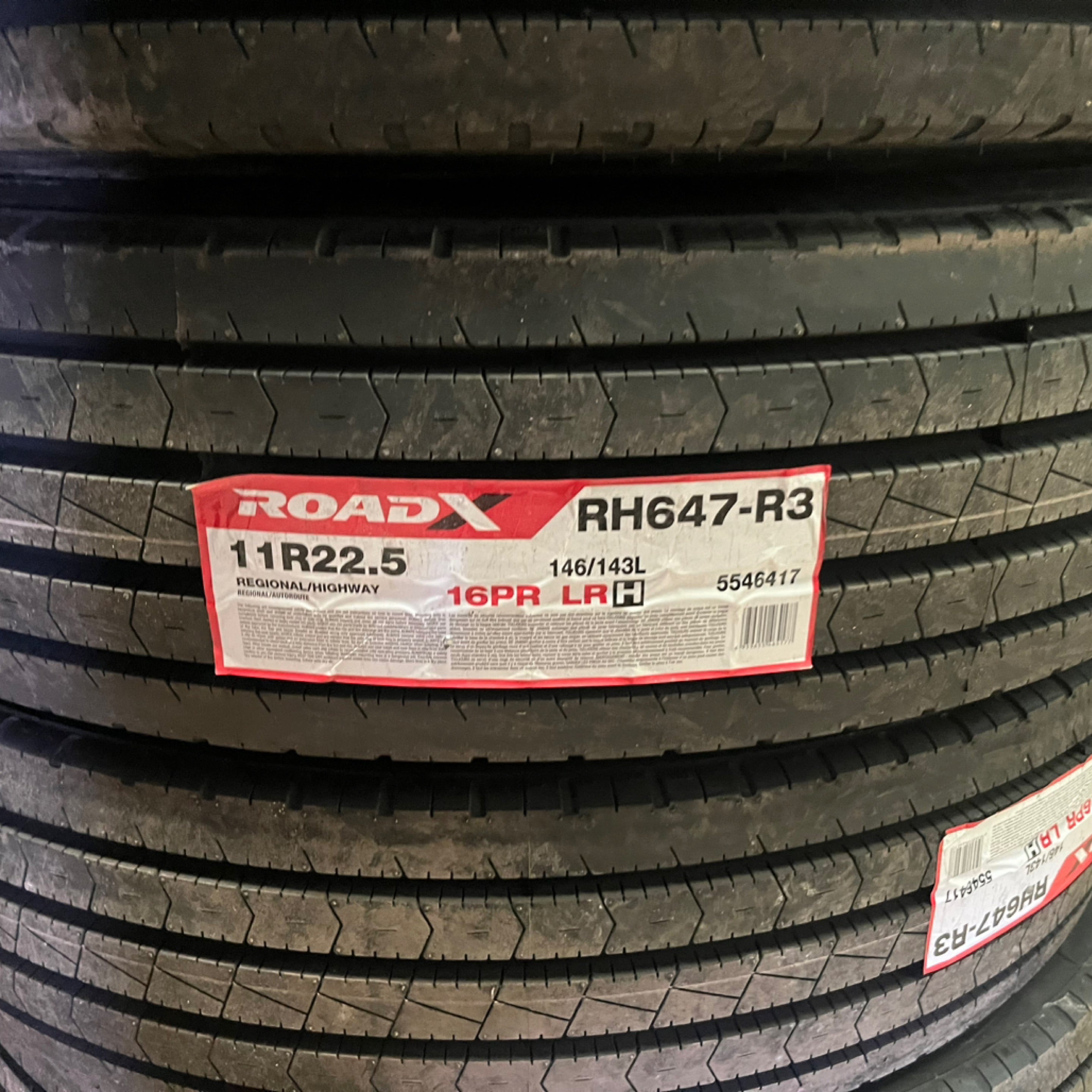 Roadx RH647 R3 Trailer tire | D&R Holdings